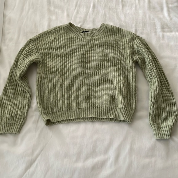 art class | Shirts & Tops | Green Sweater | Poshmark